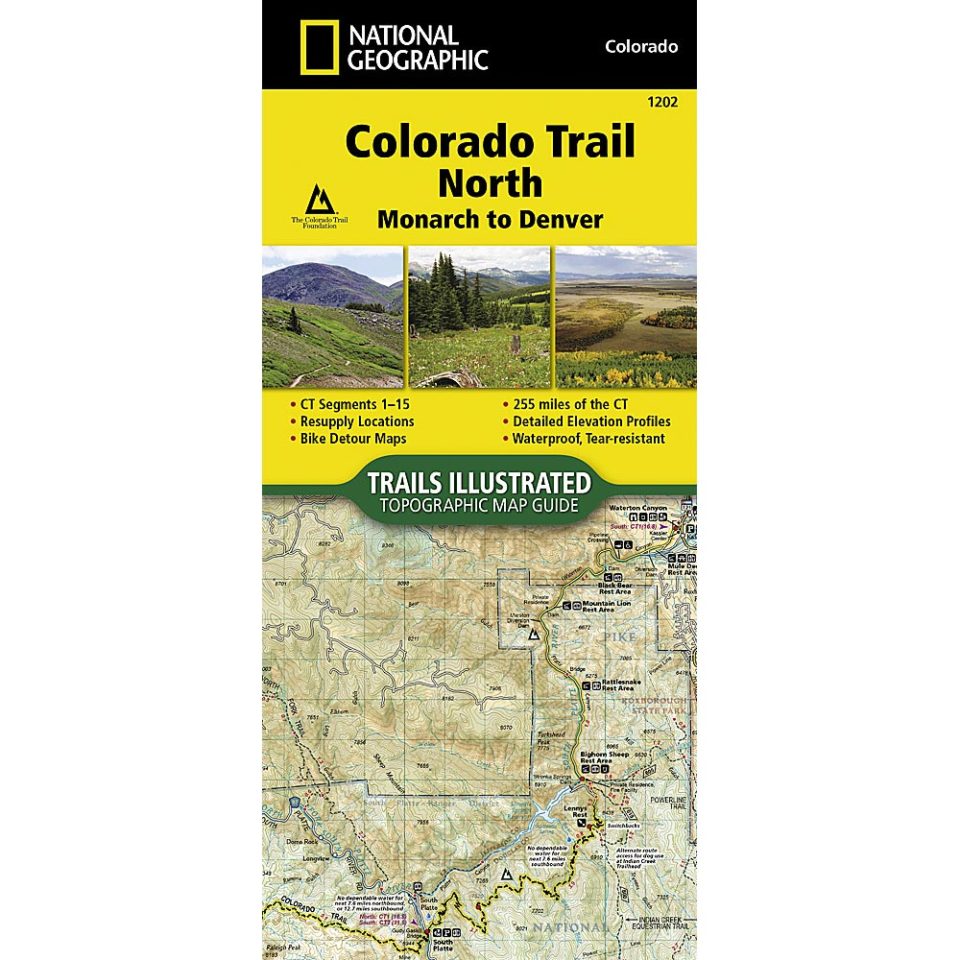 Collegiate Loop Map Book - Colorado Trail Foundation