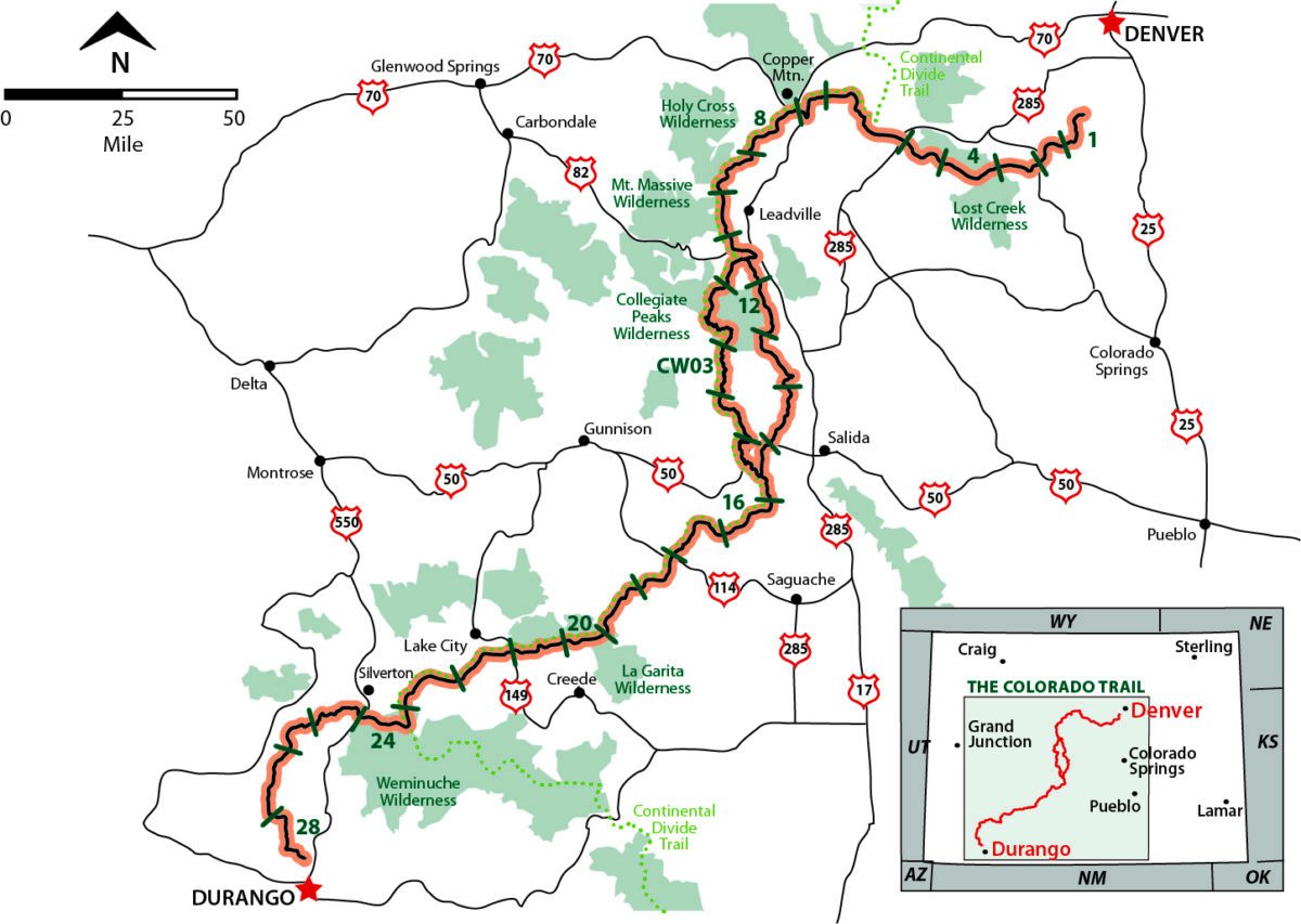 Maps and Guidebooks - Colorado Trail Foundation