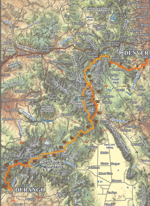 Maps and Guidebooks - Colorado Trail Foundation
