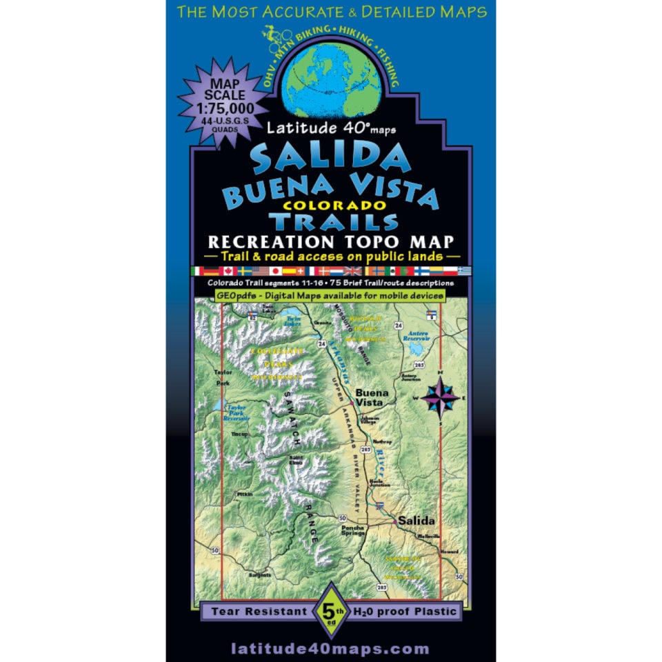 Collegiate Loop Map Book - Colorado Trail Foundation