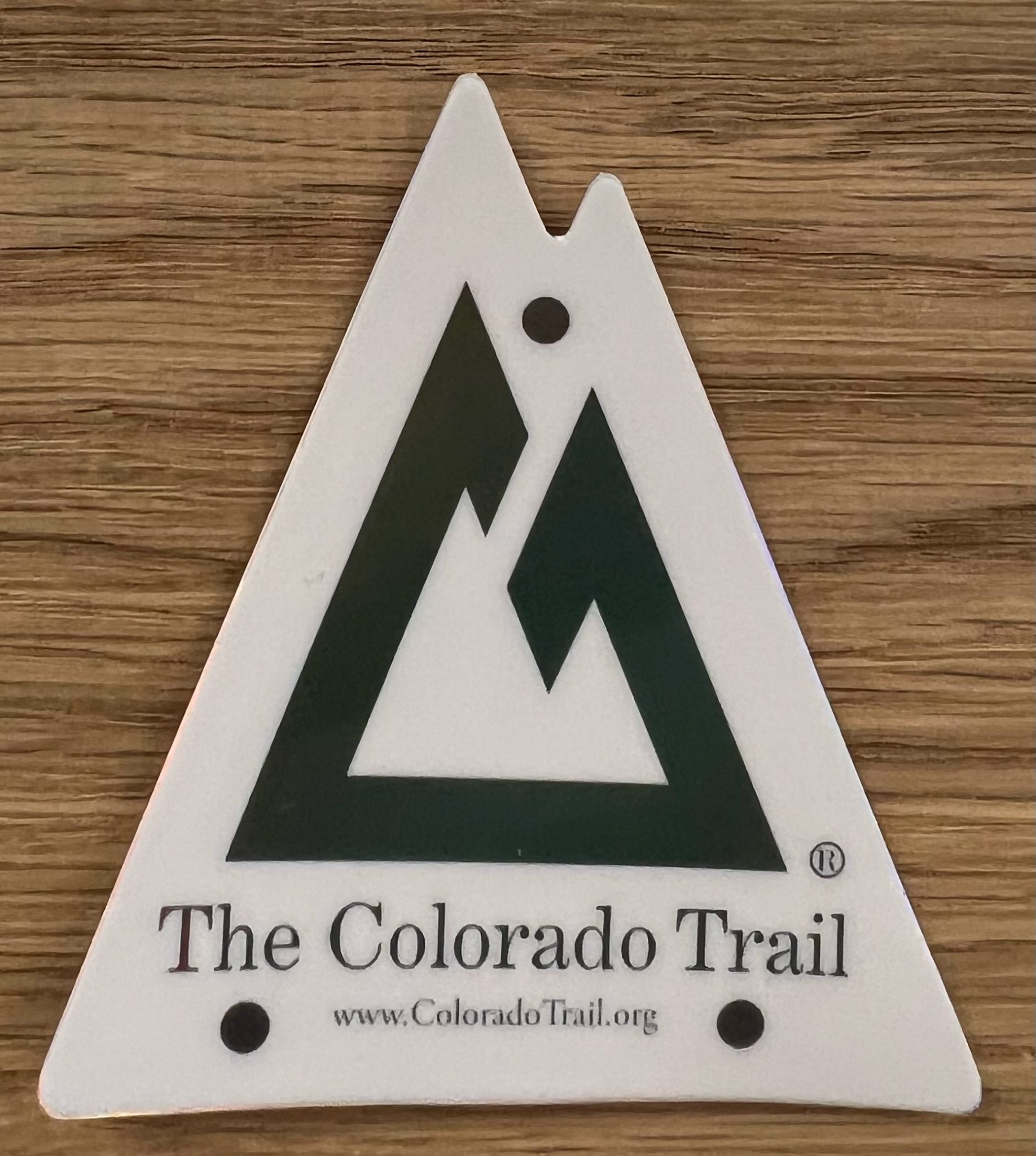 CT Trail Marker Sticker - Colorado Trail Foundation