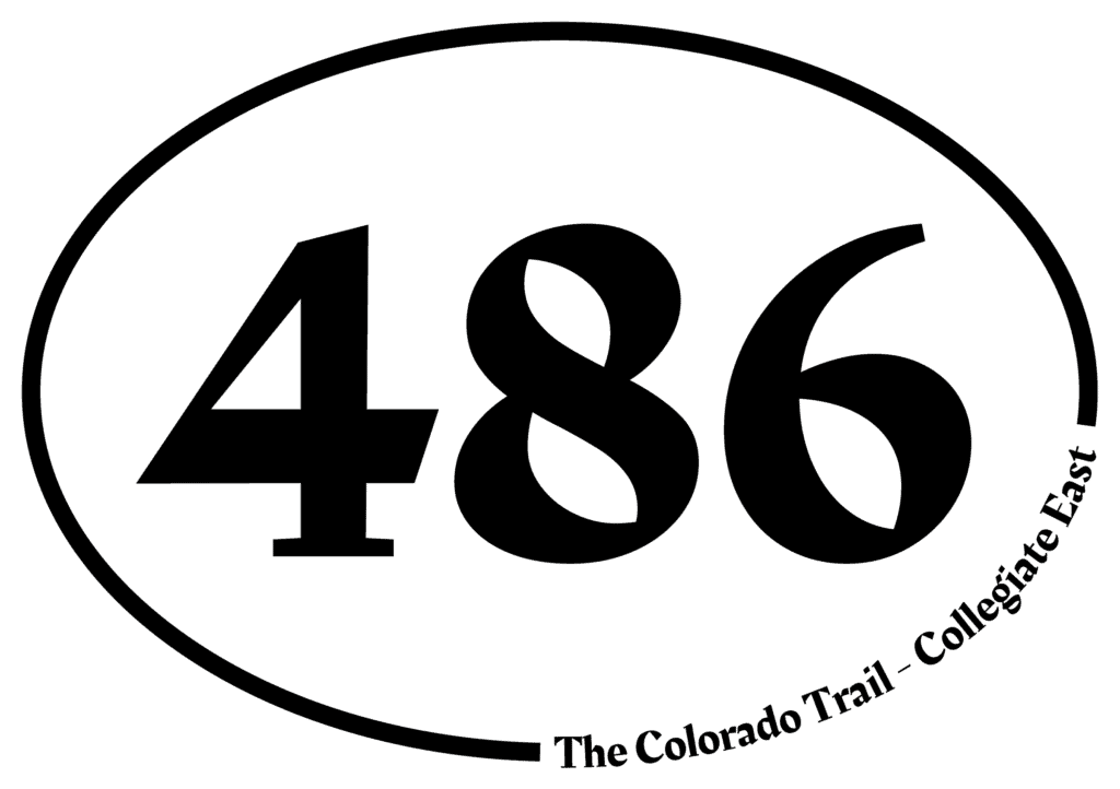 CT 486 Miles Sticker - Colorado Trail Foundation