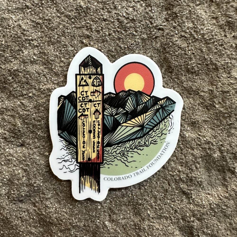 CT Trail Users Sticker - Colorado Trail Foundation