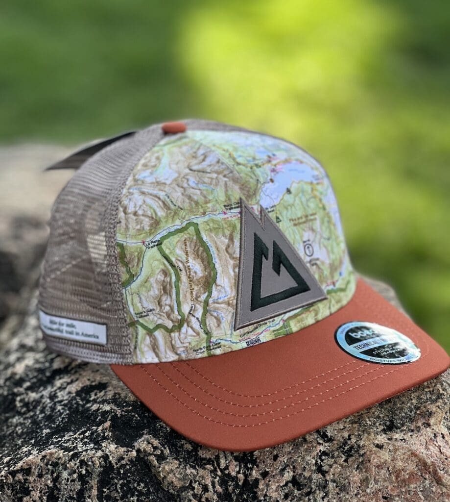 Colorado Trail Map Trucker Hat (Segment 11) - Colorado Trail Foundation