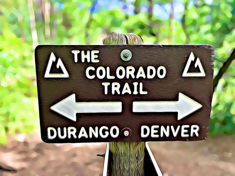 Denver to Durango Sticker - Colorado Trail Foundation