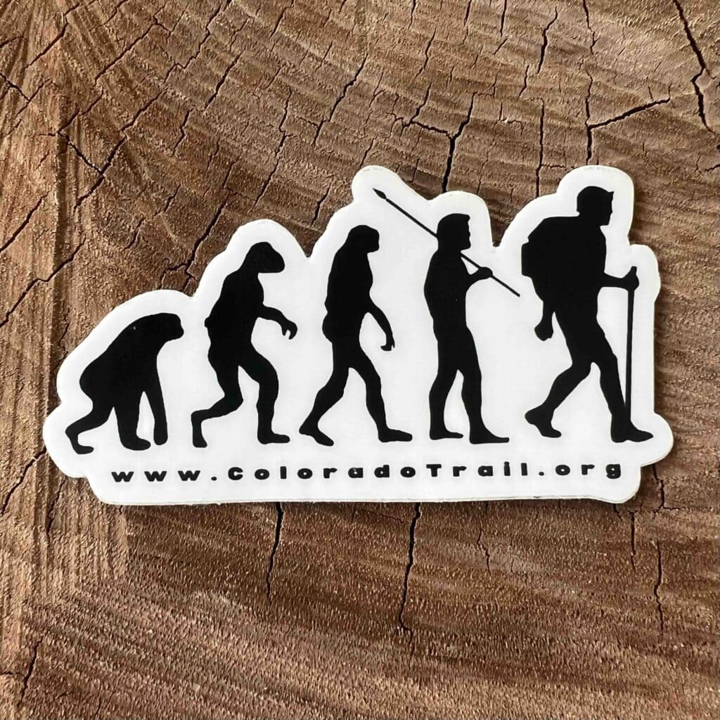 Evolution of a Hiker Sticker - Colorado Trail Foundation